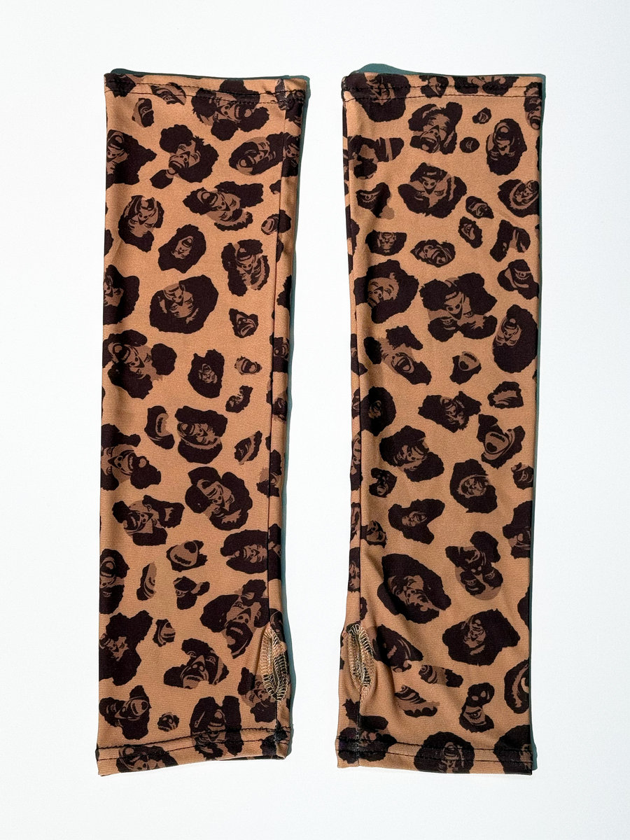 BANG FACE Arm Sleeves - BF Leopard Print | BANGFACE