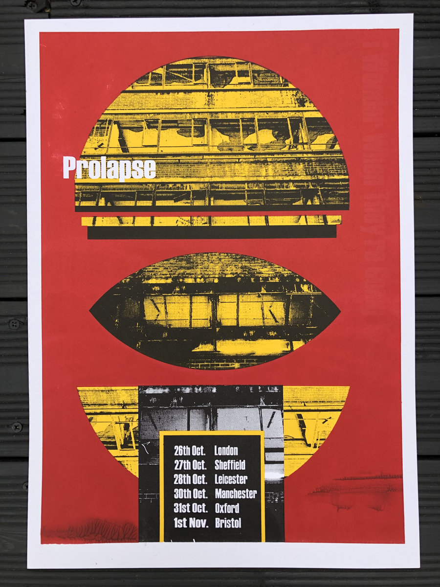 Album Tour Poster | Prolapse