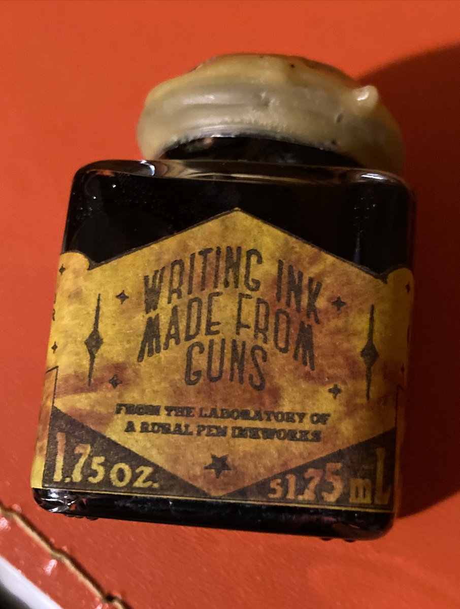 Writing Ink Made From Guns (by A Rural Pen Inkworks) | Charming Disaster