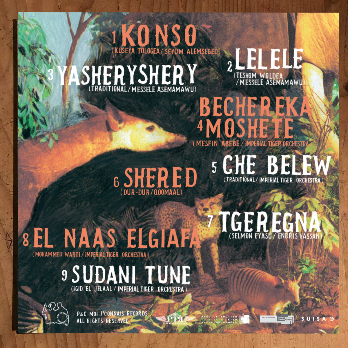 Imperial Tiger Orchestra - Wax | Les Disques Bongo Joe