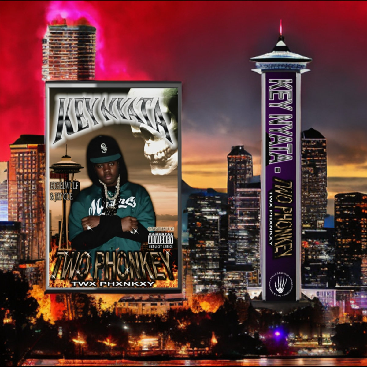 KEY NYATA - TWO PHONKEY (2012) | KEY NYATA | Circle 5 Records
