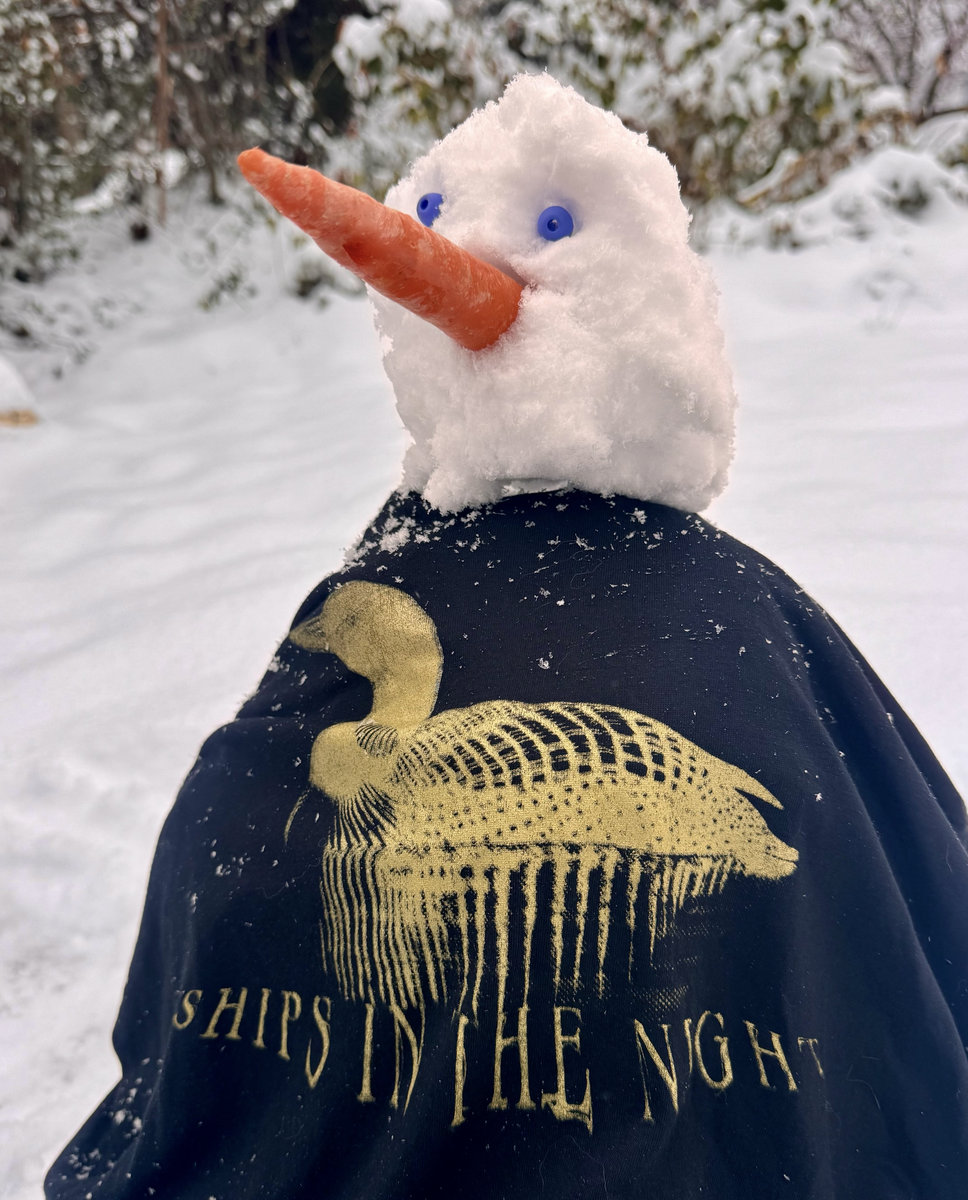 Golden Loon Cropped Shirt | Ships In The Night