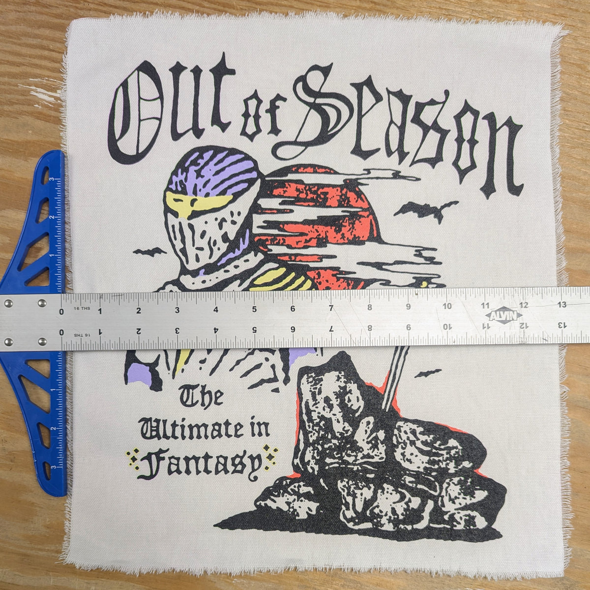 "The Ultimate in Fantasy" back patch | Out of Season