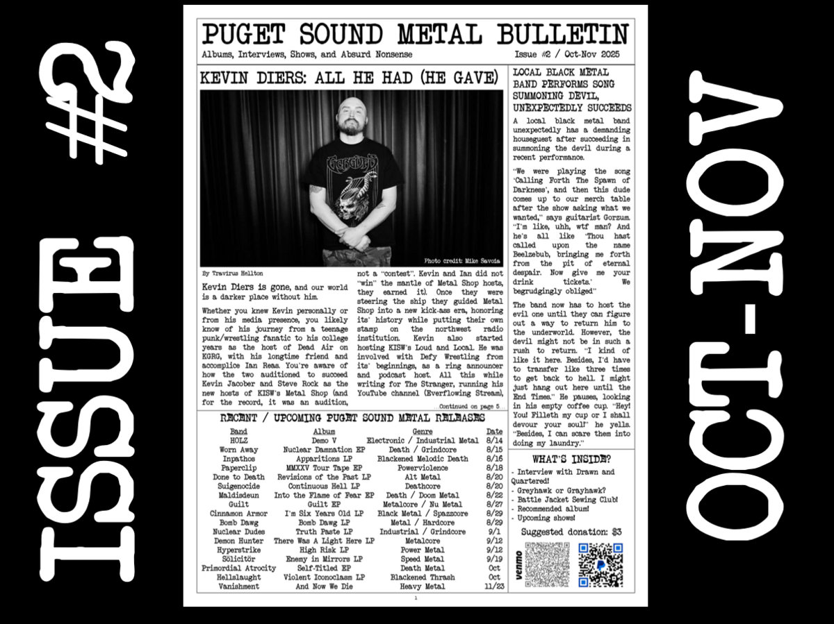2025 BUNDLE - PSMB Issues #1, 2, & 3 - PHYSICAL + DIGITAL | Puget Sound ...