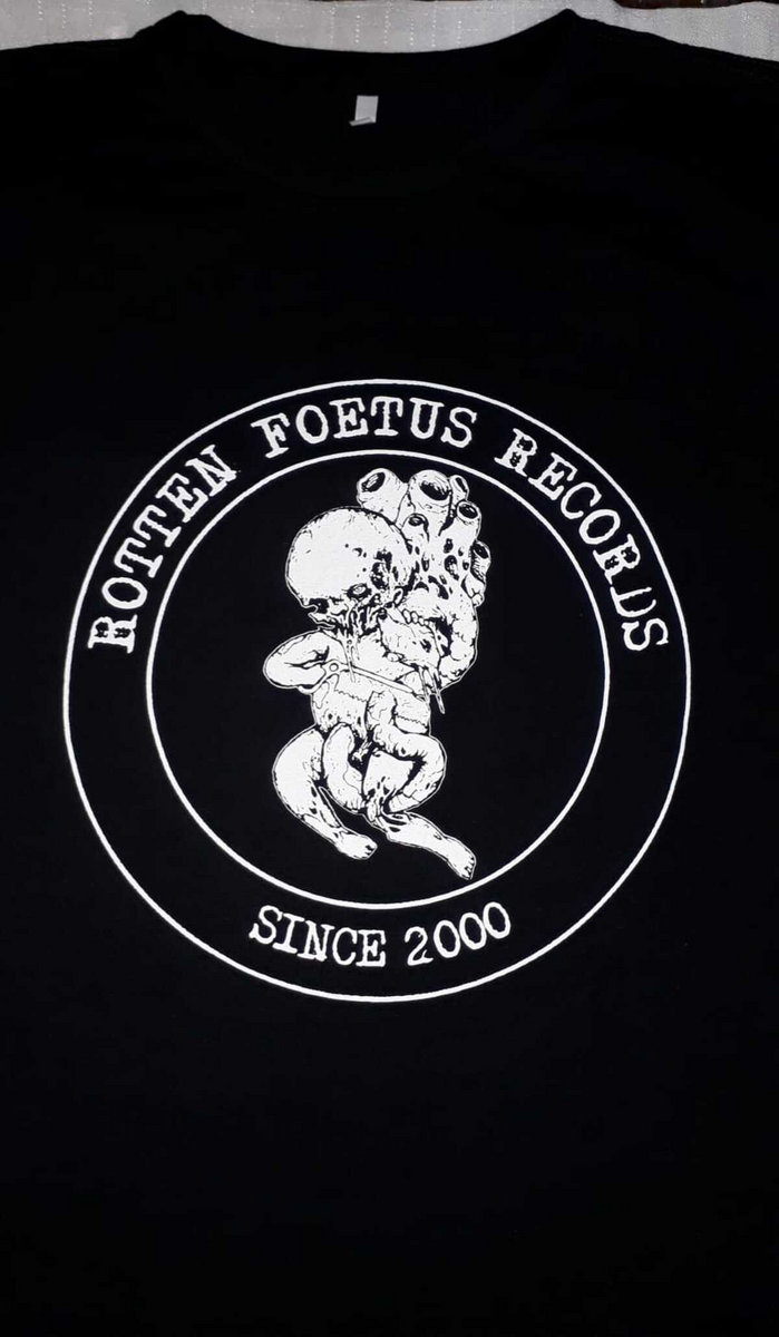 ROTTEN FOETUS RECORDS - black t-shirt | Rotten Foetus Records