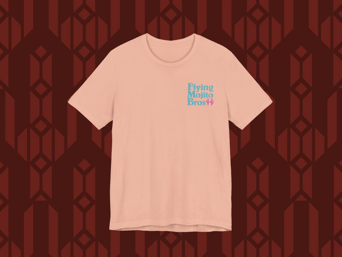 FMB Just Passing Through Album Tee (Peachy) | Flying Mojito Bros