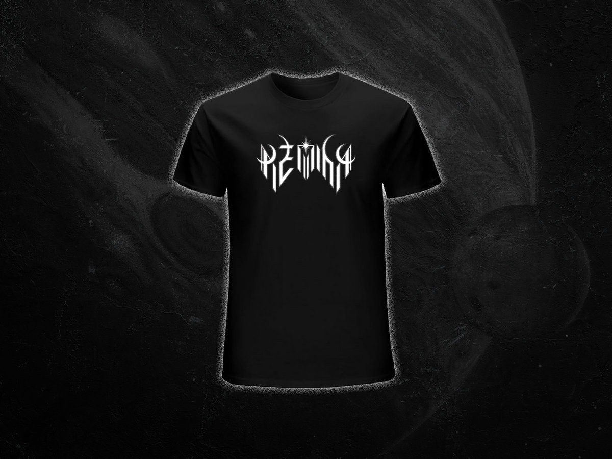 Noir Logo Shirt (Black) | REMINA