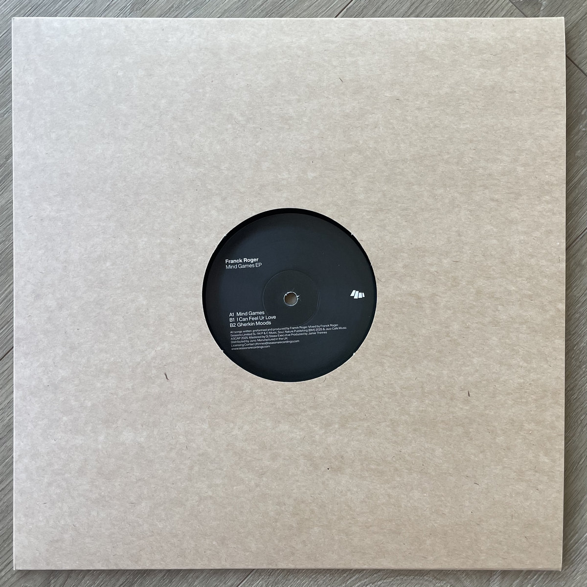 Franck Roger 'Mind Games' EP | Seasons Recordings