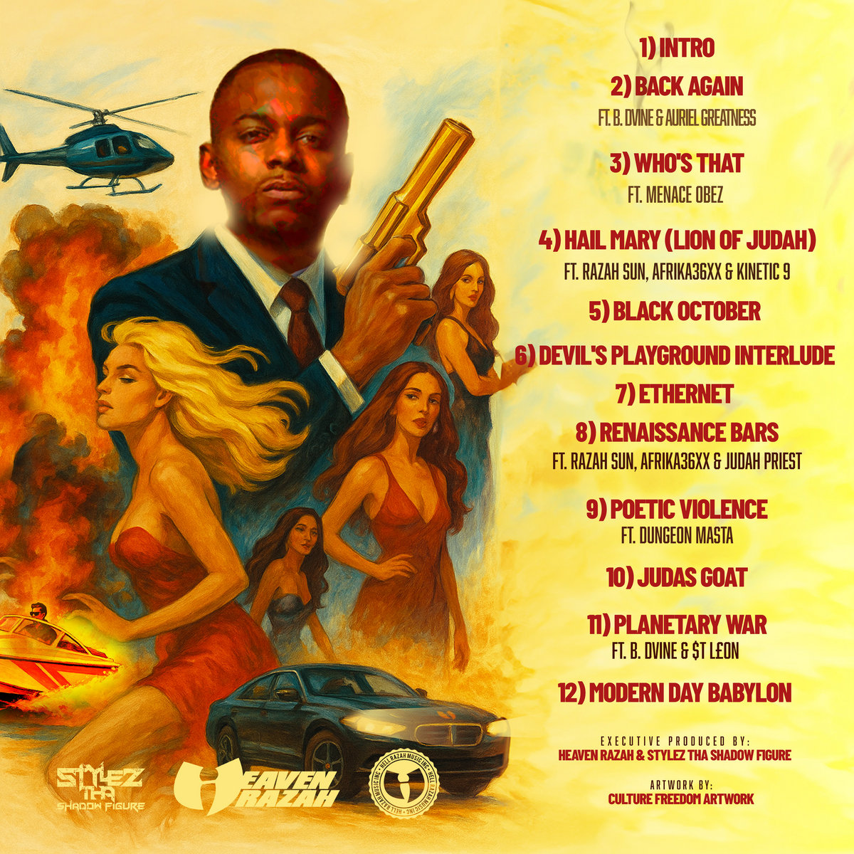 Black October | Heaven Razah x Stylez Tha Shadow Figure | Stylez Tha ...