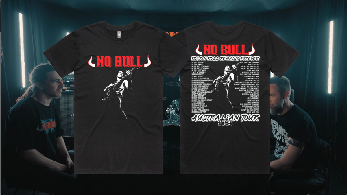 Rock N Roll Remains Forever 2025 Tour T-Shirt | No Bull