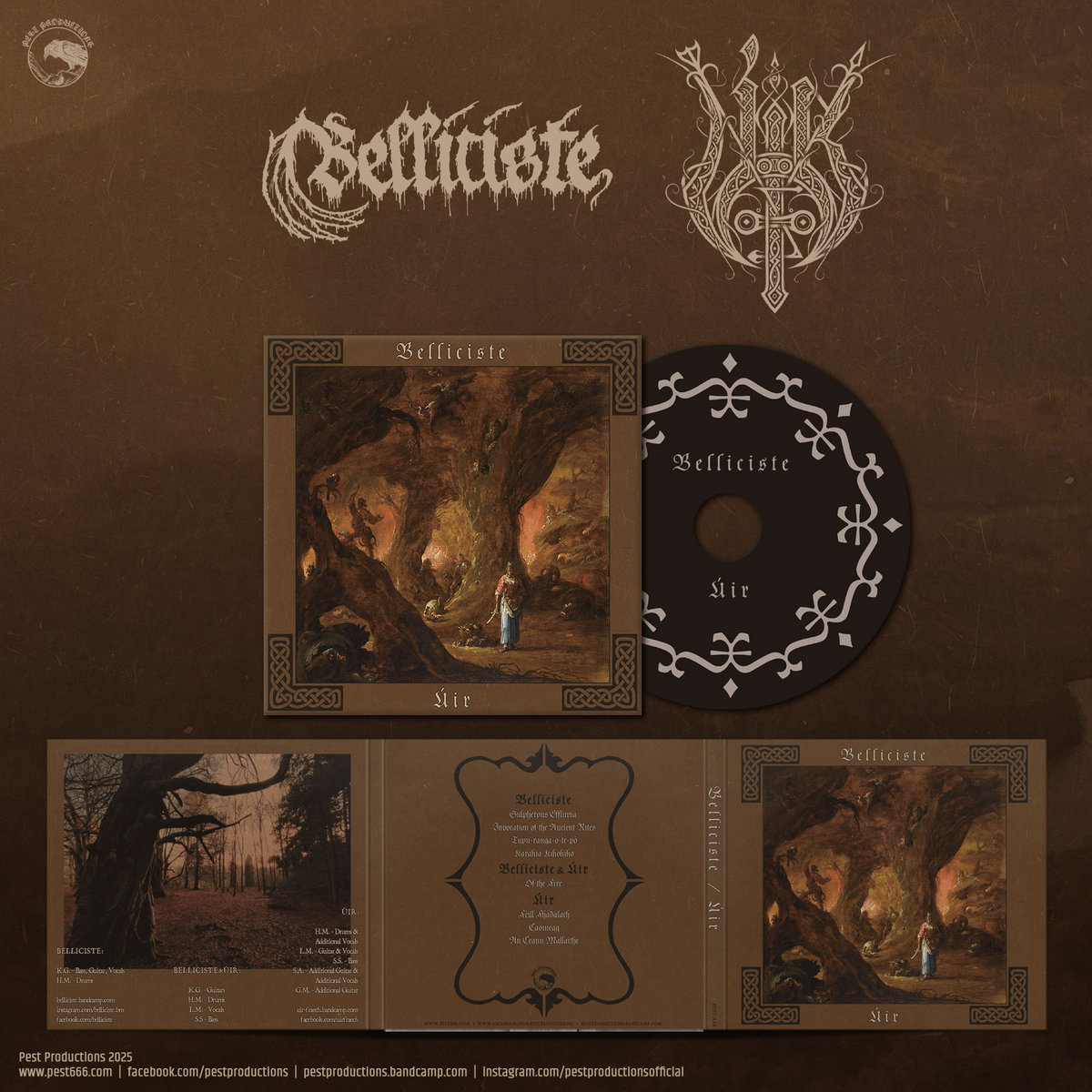 Belliciste - Invocation of the Ancient Rites | Belliciste / Úir | Pest ...