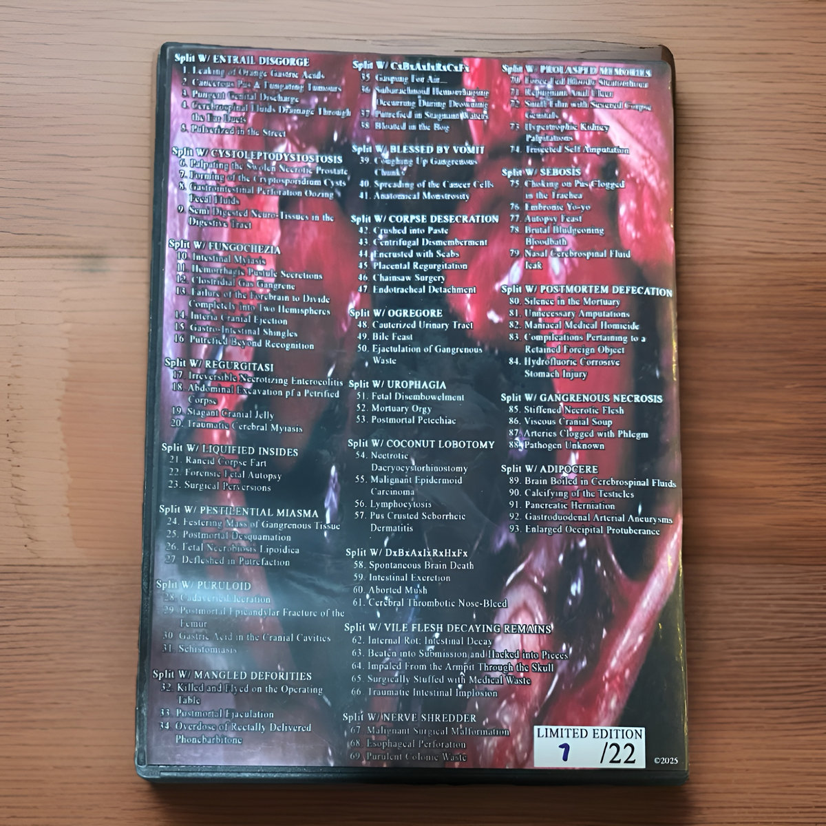 Multiple Thromboembolic Events (Compilation) - Limited Edition Compact ...