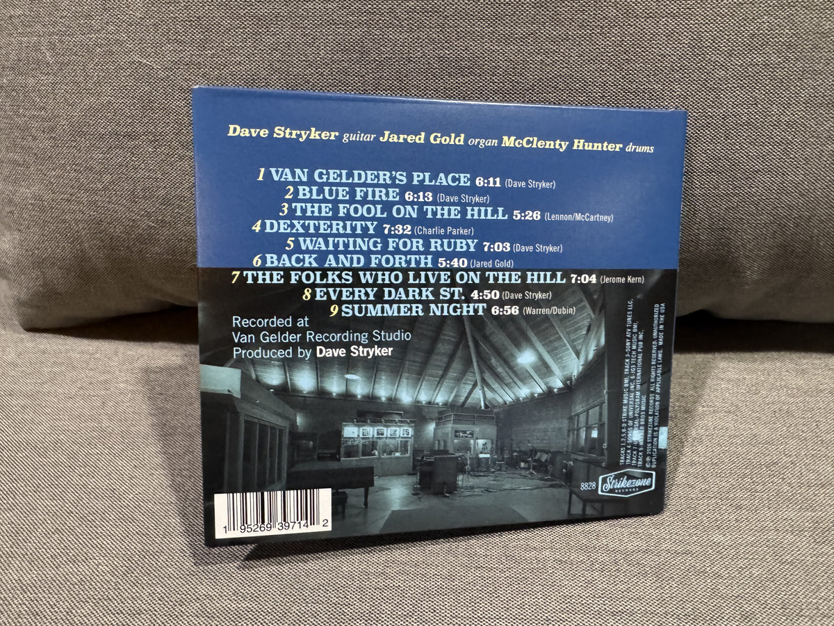 Blue Fire - The Van Gelder Session | Dave Stryker