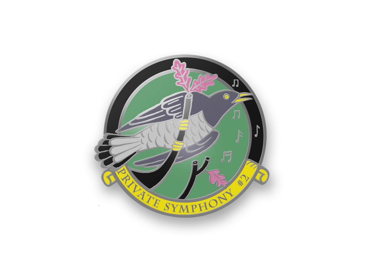 Enamel Badge | Clay Pipe Music