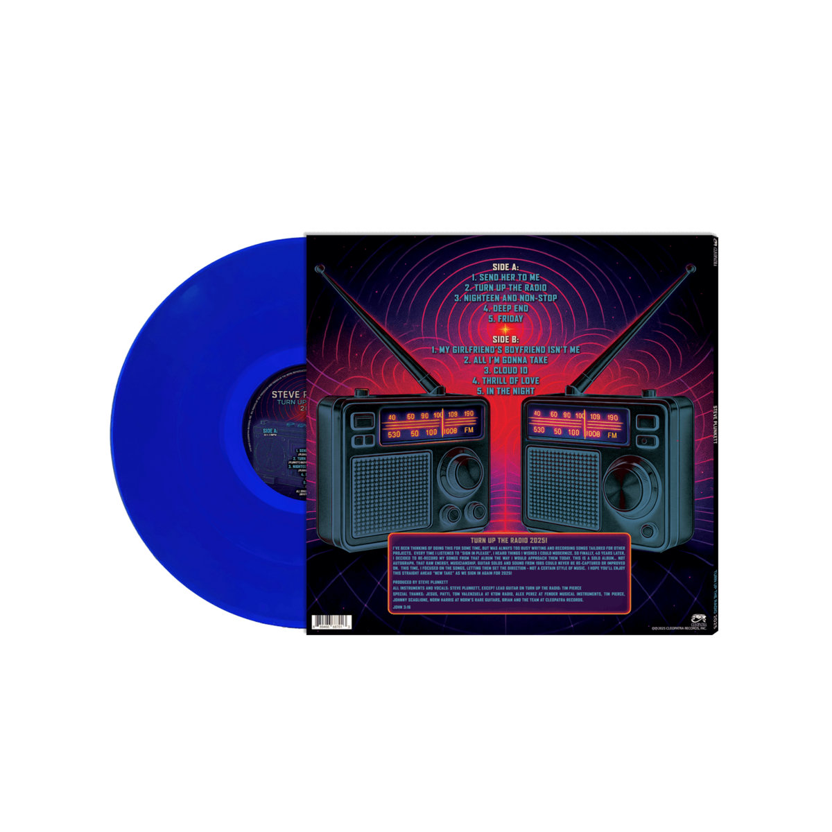 Turn Up The Radio 2025 (All brand new recordings) | Steve Plunkett ...