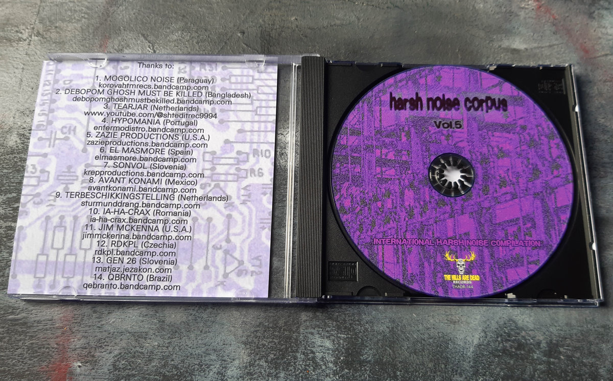 HARSH NOISE CORPUS Vol . 5 | V/A Harsh Noise 2025 | THE HILLS ARE DEAD ...