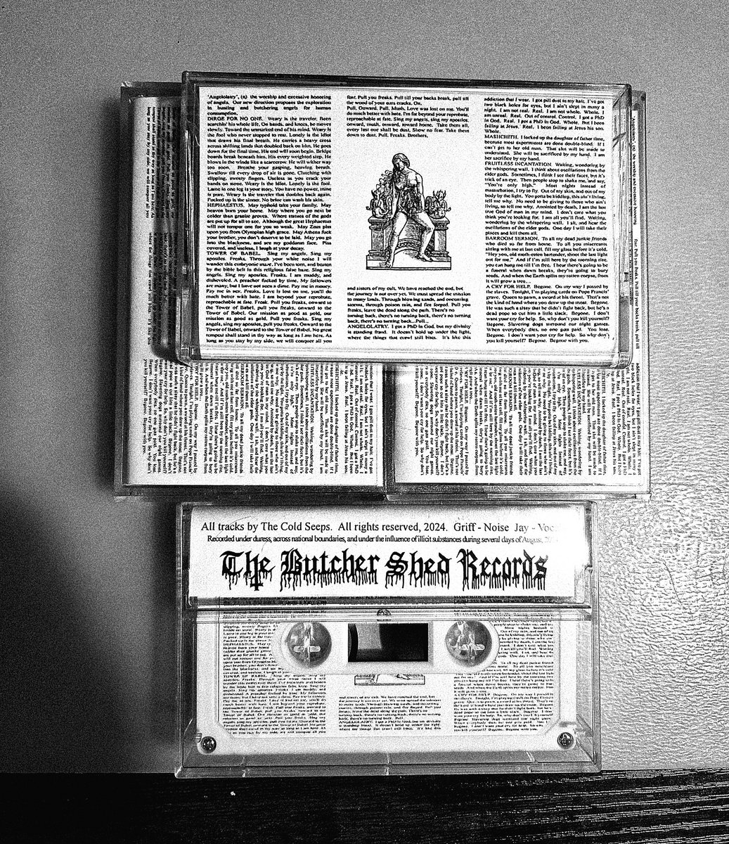 New Directions in Angelolatry | The Cold Seeps | The Butcher Shed Records