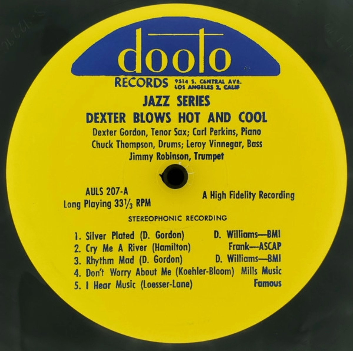 Dexter Blows Hot And Cool (Physical Copy Only) | Dexter Gordon | Purple ...