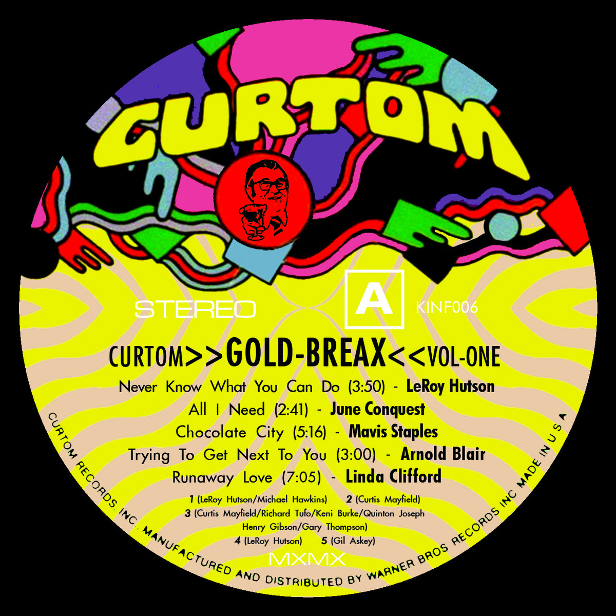 Curtom Gold-Breax Vol. 1 | Various | Gyptology Records