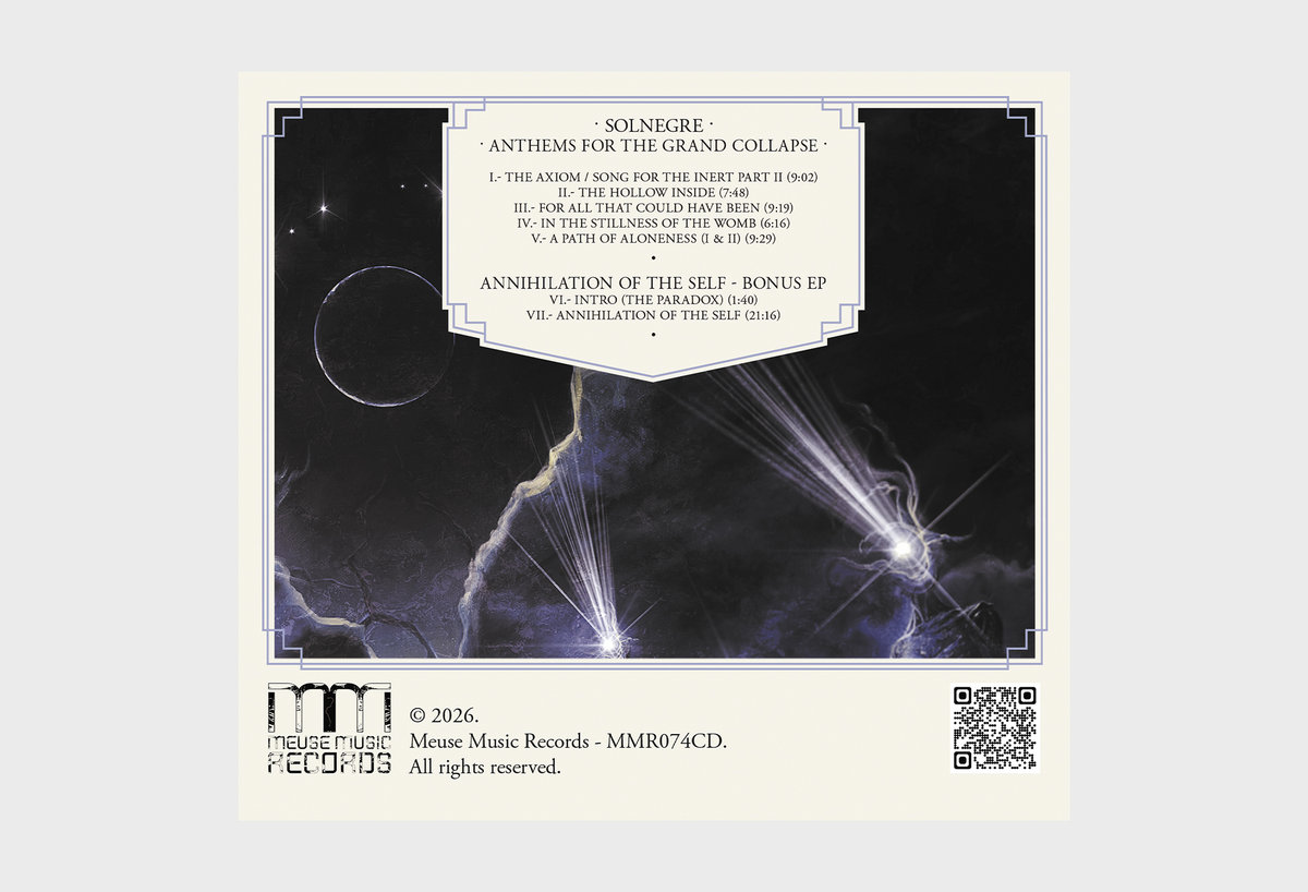 SolNegre - Anthems For The Grand Collapse | MMR074 | SolNegre | Meuse ...