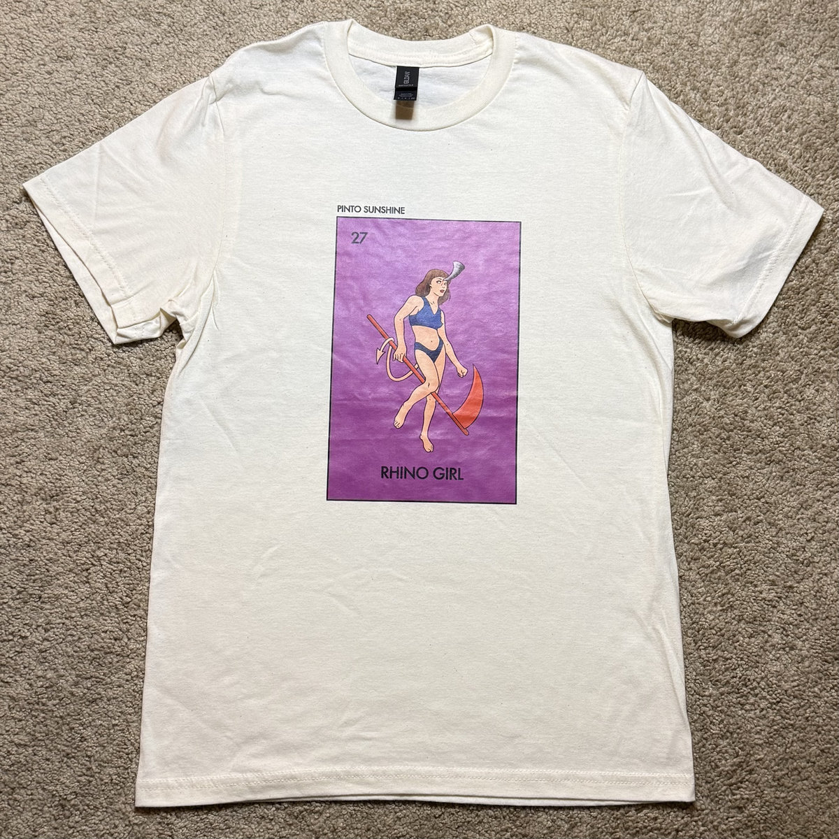 SMALL "Rhino Girl" Shirt | Pinto Sunshine