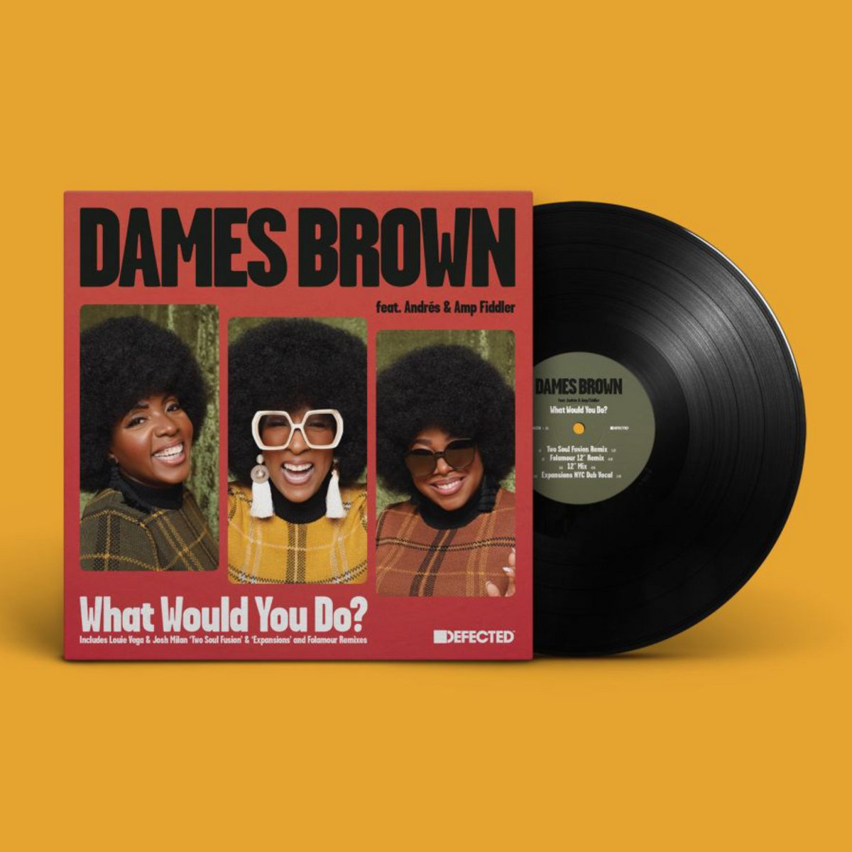 What Would You Do? (Louie Vega, Josh Milan & Folamour Mixes) | Dames ...