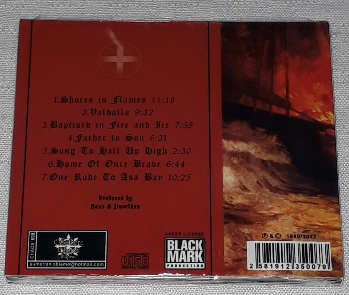 BATHORY: Hammerheart - CD Digipak | Rotten Foetus Records