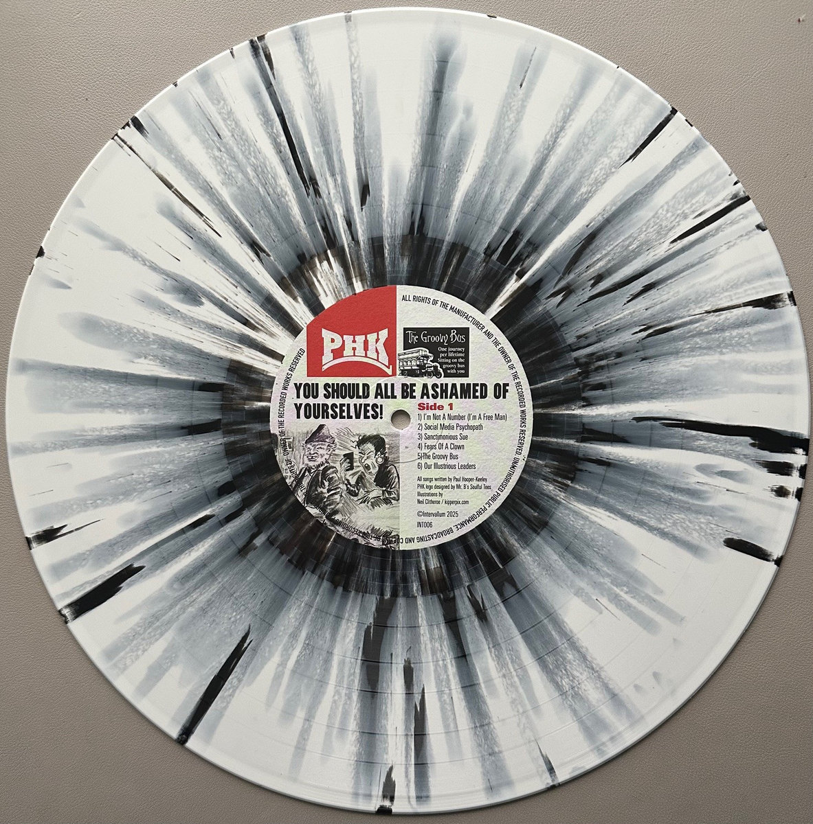 LP Bundle 'You Should All Be Ashamed Of Yoursleves' on both Red ...