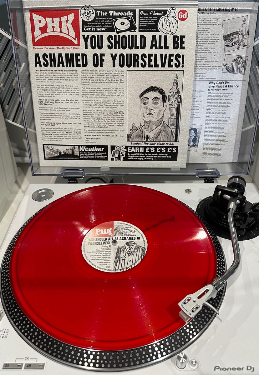 LP Bundle 'You Should All Be Ashamed Of Yoursleves' on both Red ...