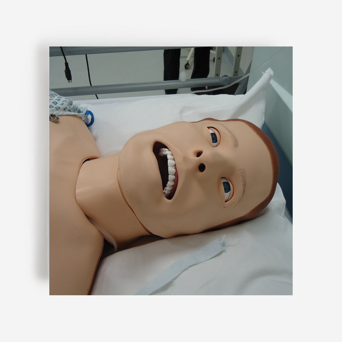 Helium Cooler for MRI Scanner recorded through operator/patient ...