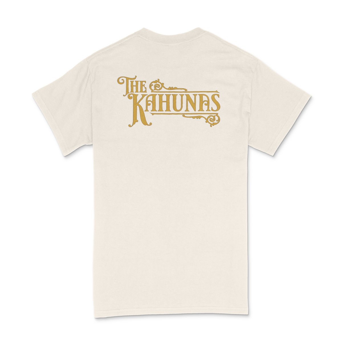 The Kahunas Official Apparel 'Natural White' Mens T Shirt. | The Kahunas