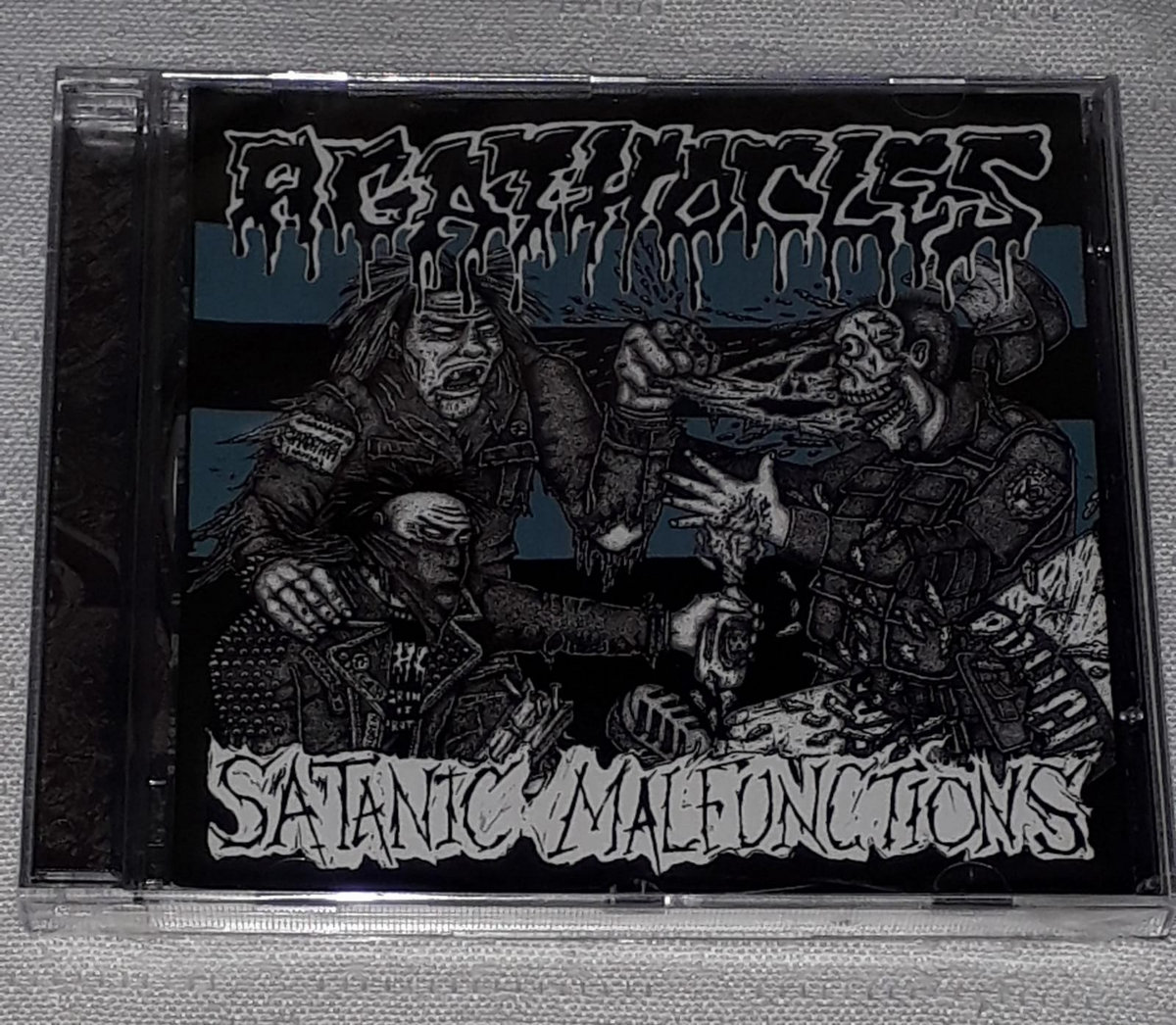 AGATHOCLES / SATANIC MALFUNCTIONS: Split CD | Rotten Foetus Records