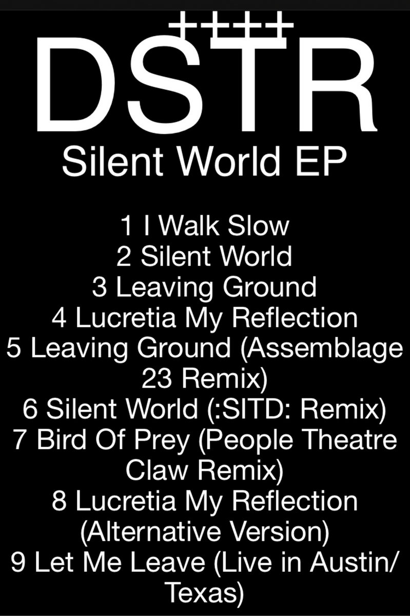 DSTR - Silent World EP - Special Edition | Daniel Myer