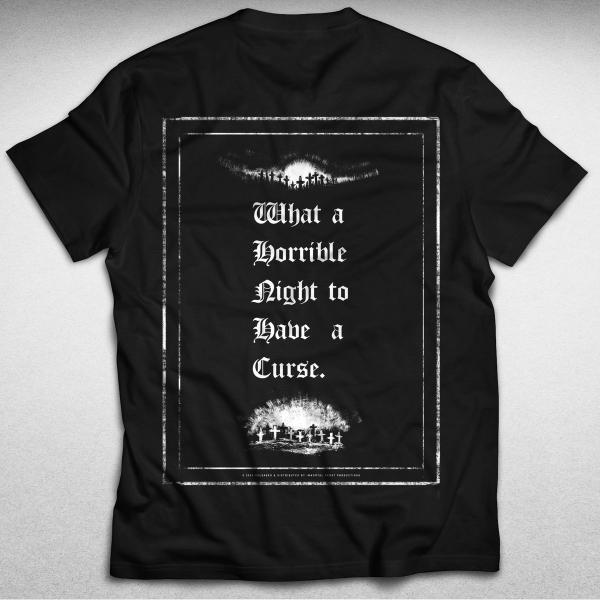 Bloedmaan - What a Horrible Night to Have a Curse T-Shirt | Immortal ...