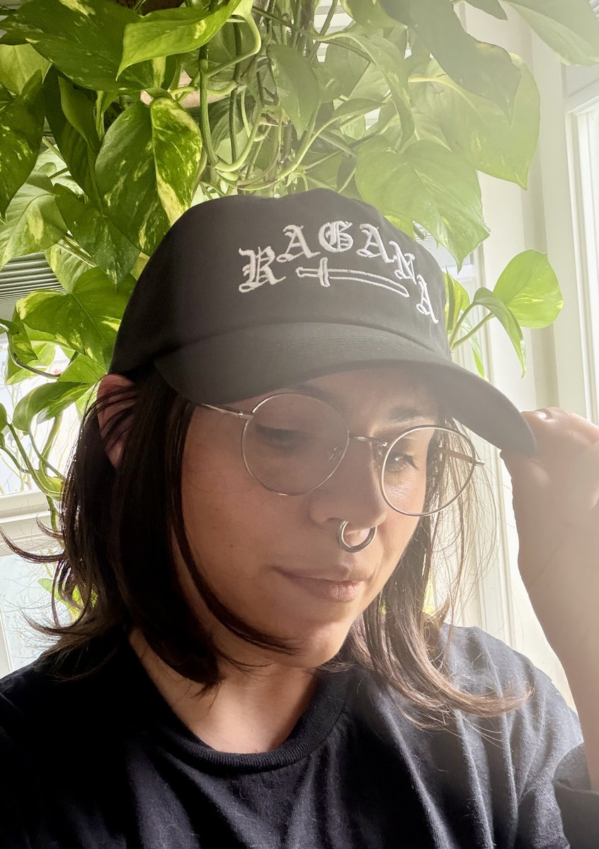 Sword Hat (Black w/Embroidery) | Ragana
