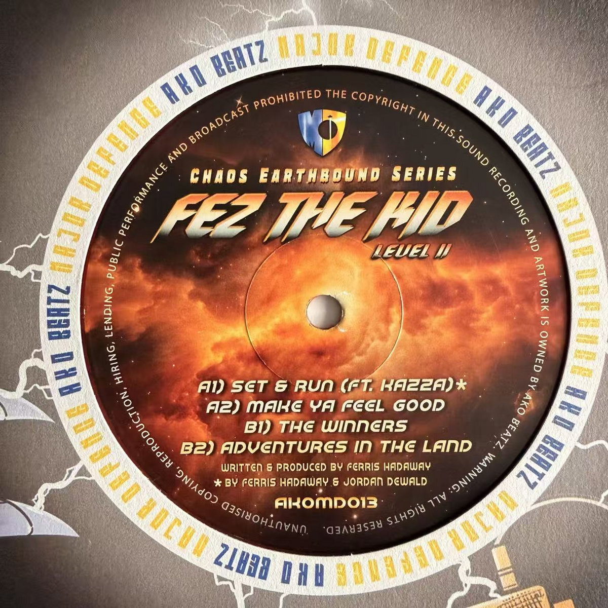AKOMD013 - FEZ THE KID - SET AND RUN EP | Fez The Kid | AKO BEATZ