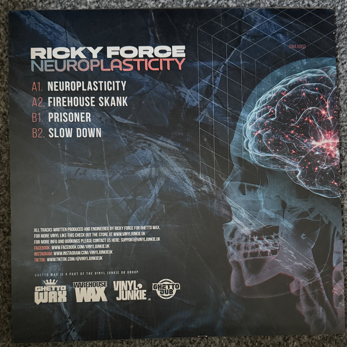 Ricky Force – Neuroplasticity EP | Ricky Force | Warehouse Wax