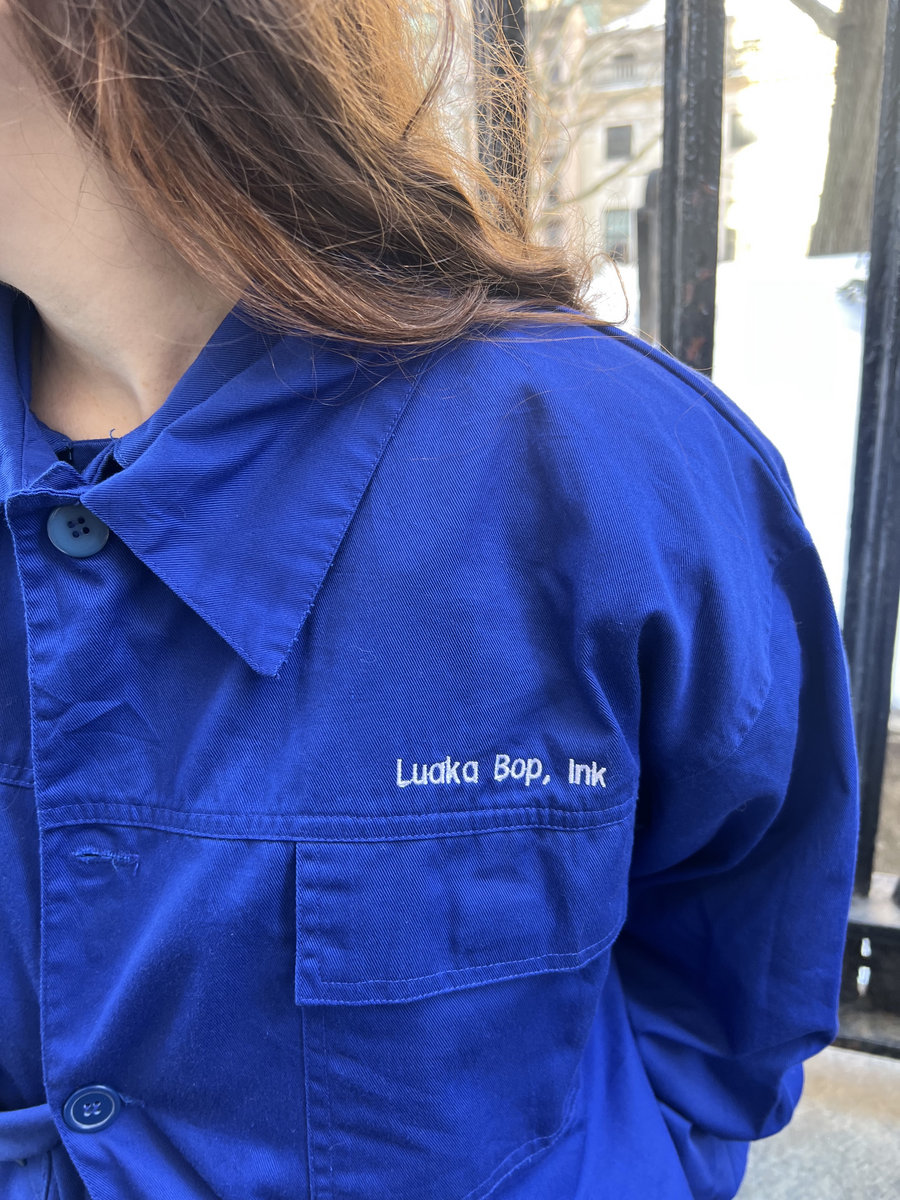 Luaka Bop, Ink - Hydron Blue Polish Industrial Jacket #2 | Luaka Bop