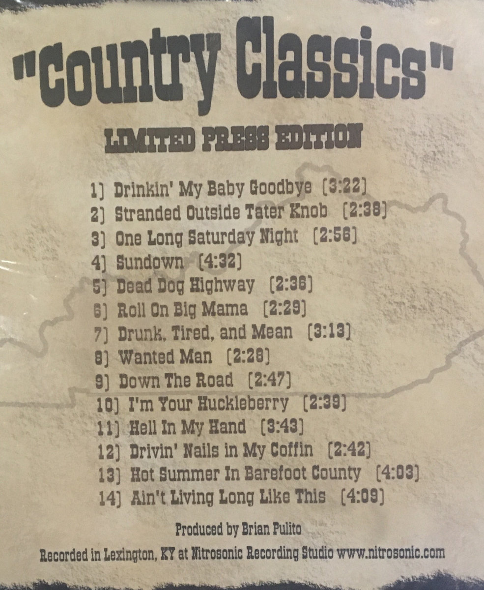 Nine Pound Hammer ‘Country Classics’ CD | NASHVILLE PUSSY OFFICIAL