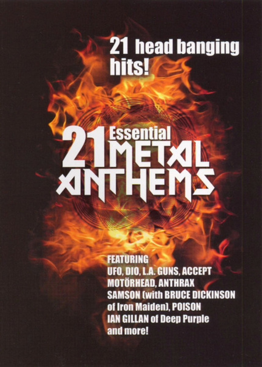 21 Essential Metal Anthems - DVD | Deadline Music
