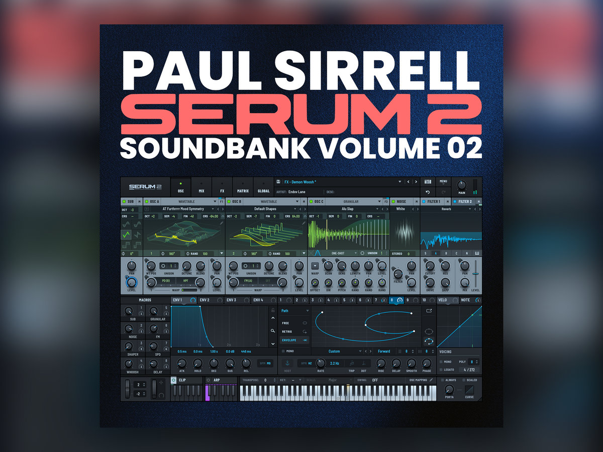 Paul Sirrell - Serum 2 Soundbank 02 | Paul Sirrell