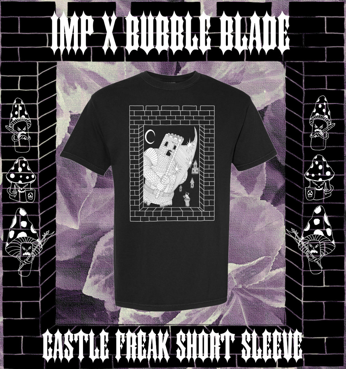 Bubble Blade - Castle Freak Short Sleeve on Comfort Colors | Bubble Blade