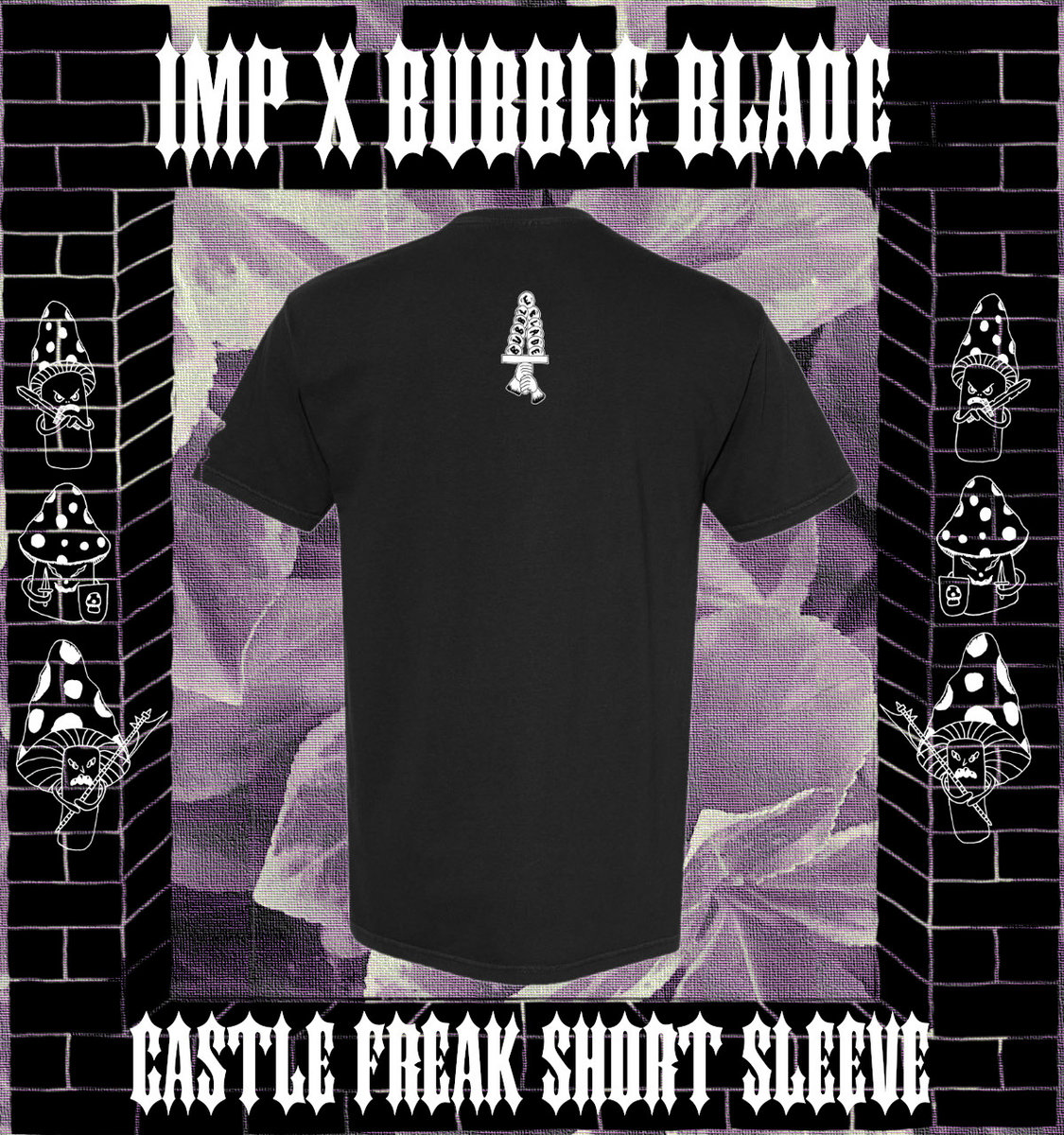 Bubble Blade - Castle Freak Short Sleeve on Comfort Colors | Bubble Blade