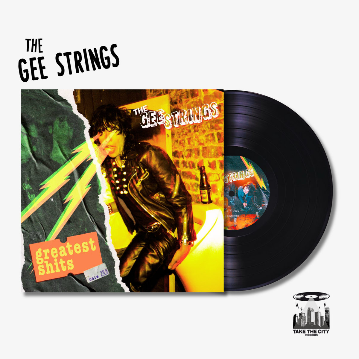 Greatest Shits LP | THE GEE STRINGS | TAKE THE CITY RECORDS