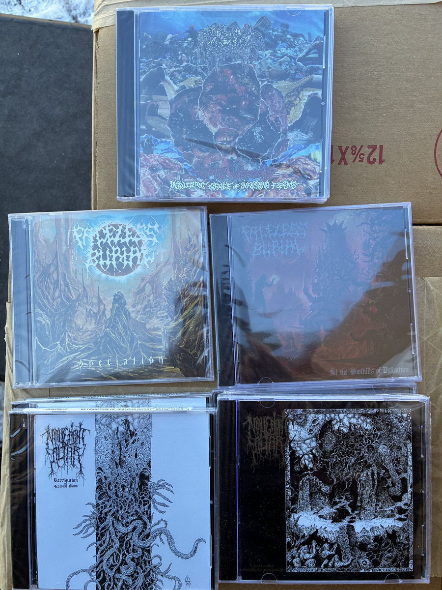 Malignant Altar , Faceless Burial, Septage CDs | RFL RECORDS
