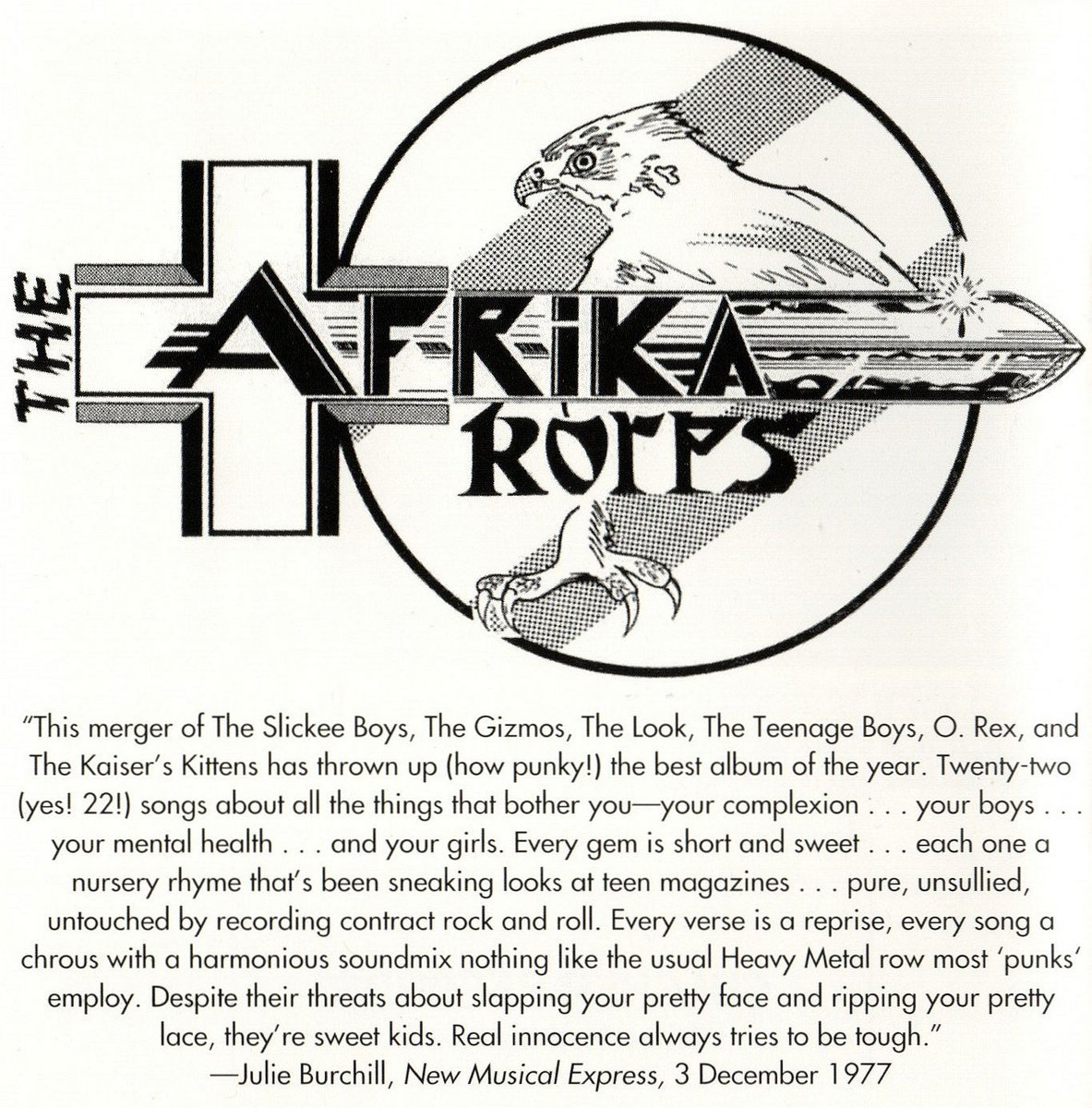 Music To Kill By | The Afrika Korps | The Gizmos