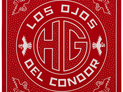 Los Ojos Del Condor Bandana - Red | Hermanos Gutiérrez