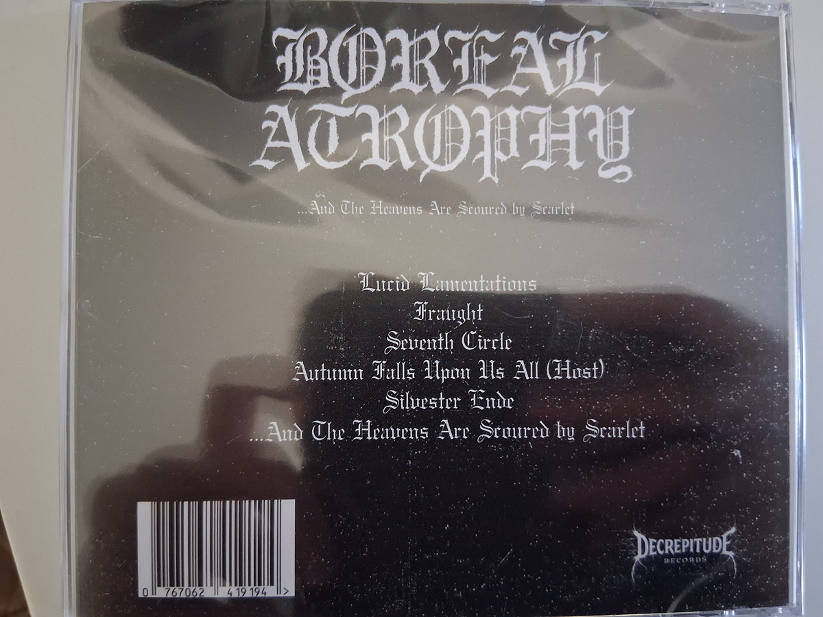 ...And The Heavens Are Scoured by Scarlet | Boreal Atrophy