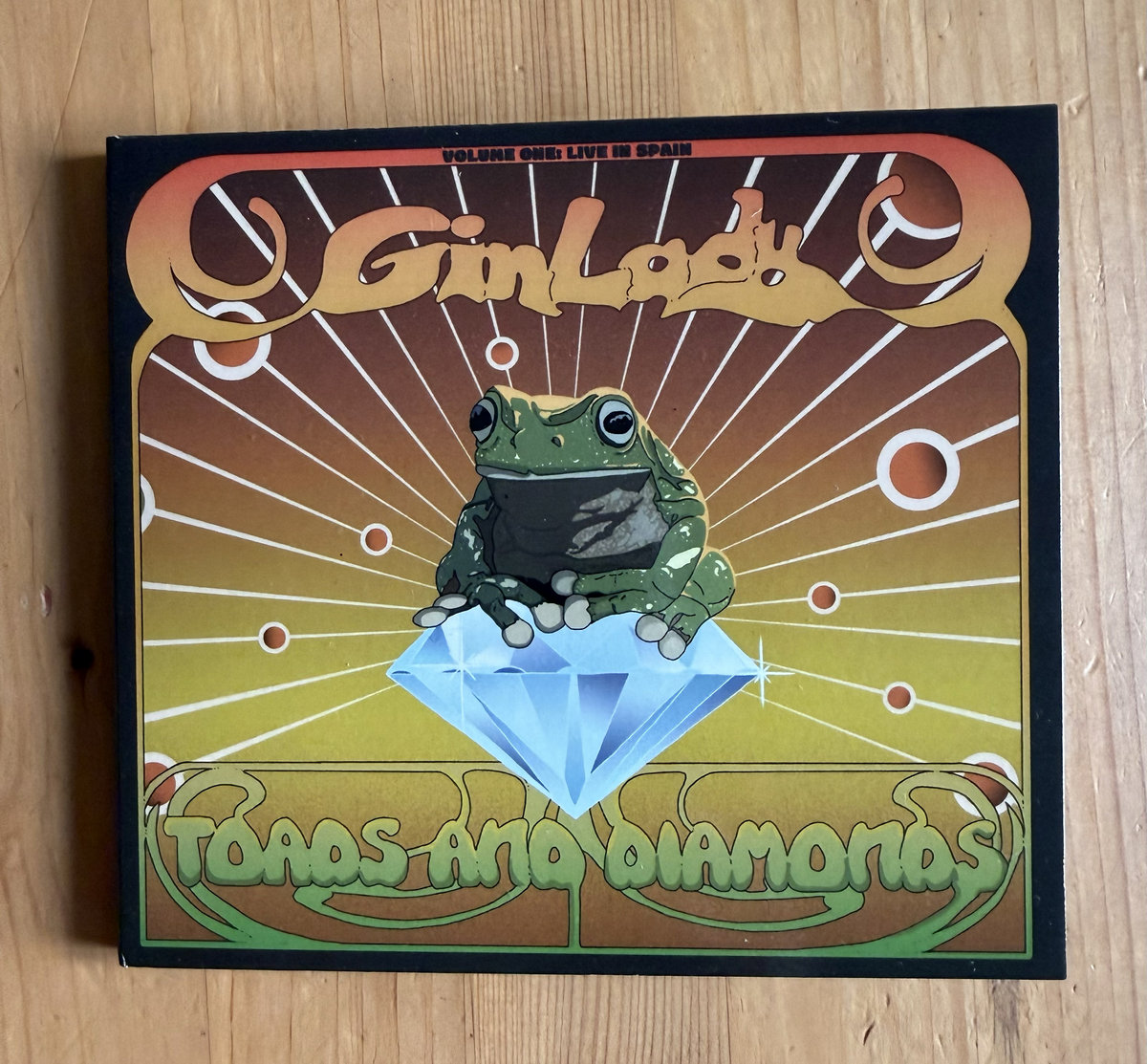 Toads & Diamonds Volume One: Live In Spain - Digipak CD | Gin Lady