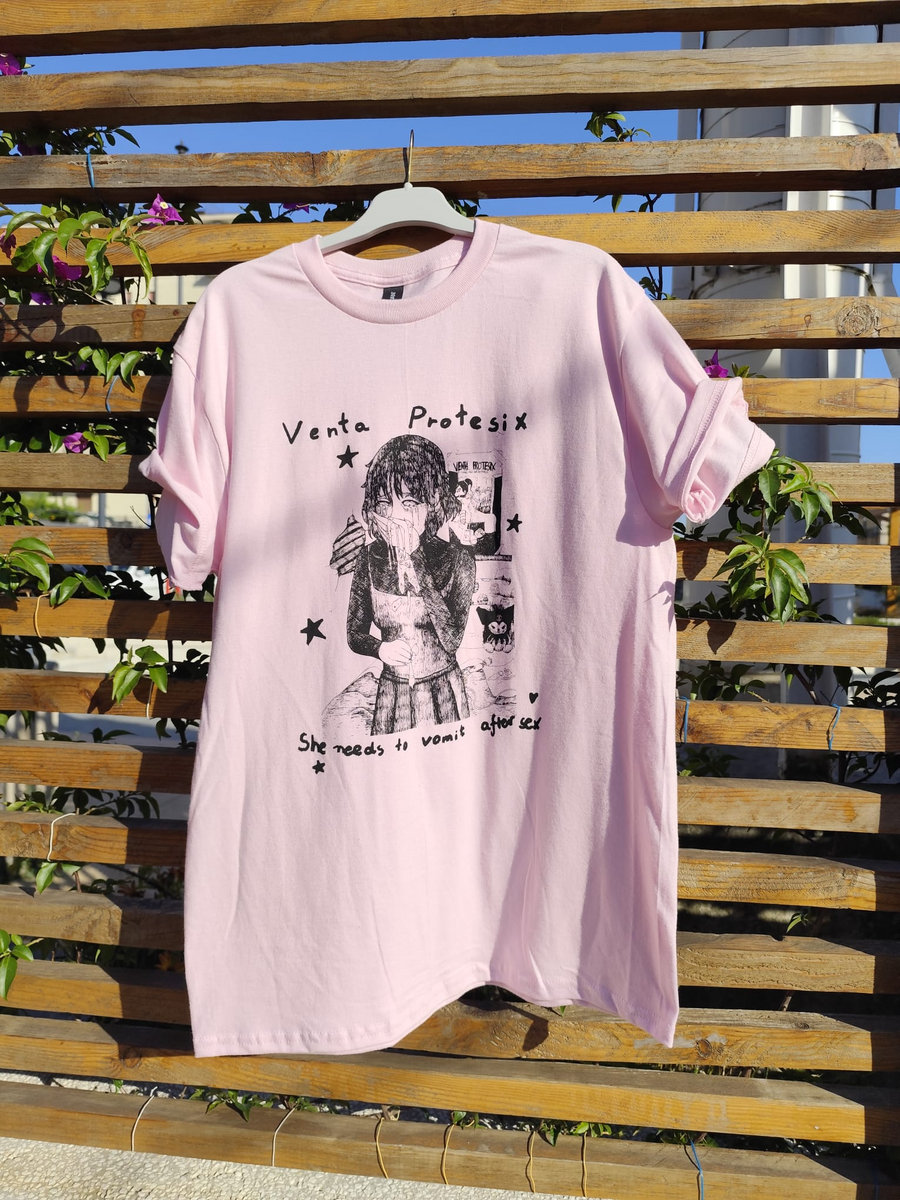 New light pink Venta Protesix T-shirts – "She needs to vomit after sex ...